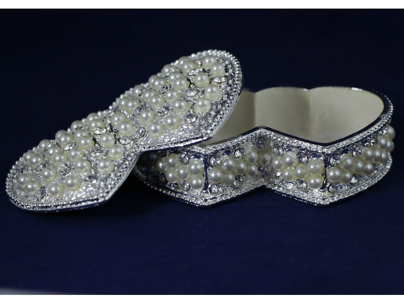 Pearl Trinket box - Heart – Samiksha's